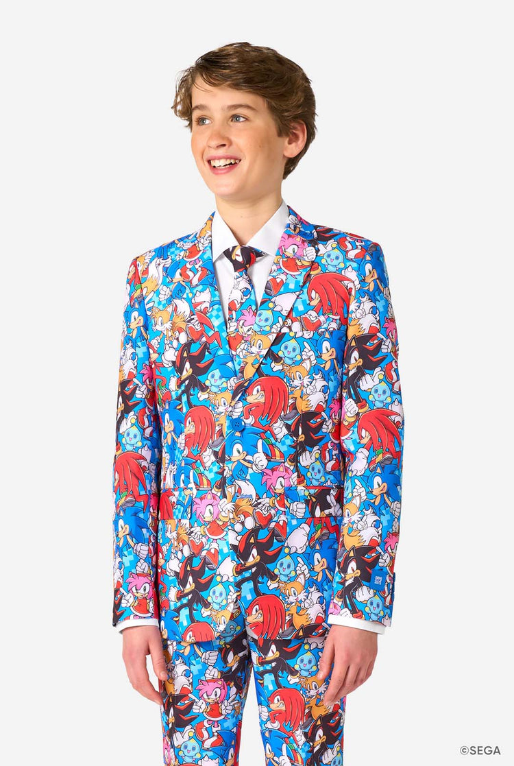 Sonic Suit for Men – Official Sonic the Hedgehog™ | OppoSuits
