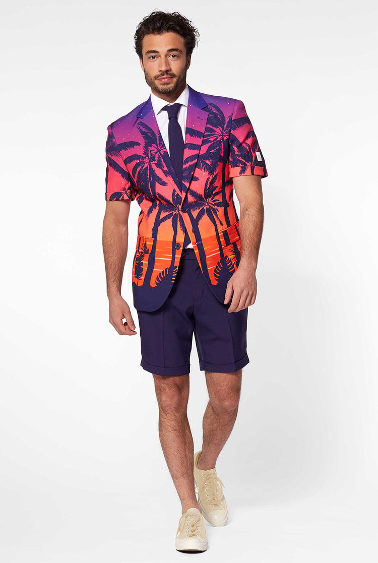 Suave Sunset Suit | Hawaiian Summer suit | OppoSuits