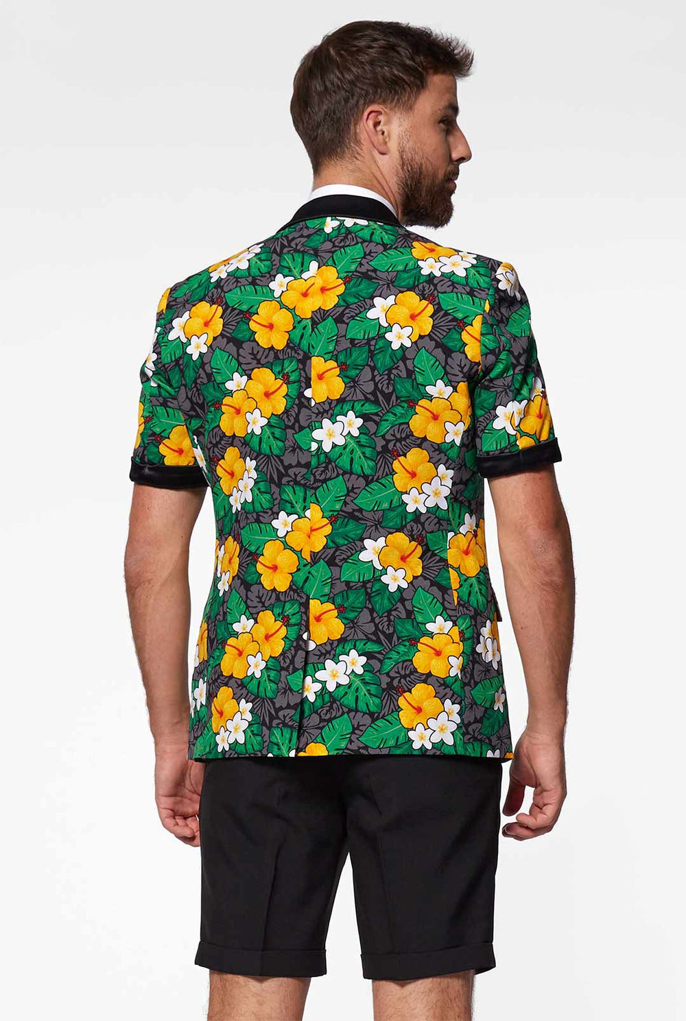 Tropical Treasure | Hawaiian print summer tux | OppoSuits